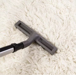 How to vacuum a flokati rug.