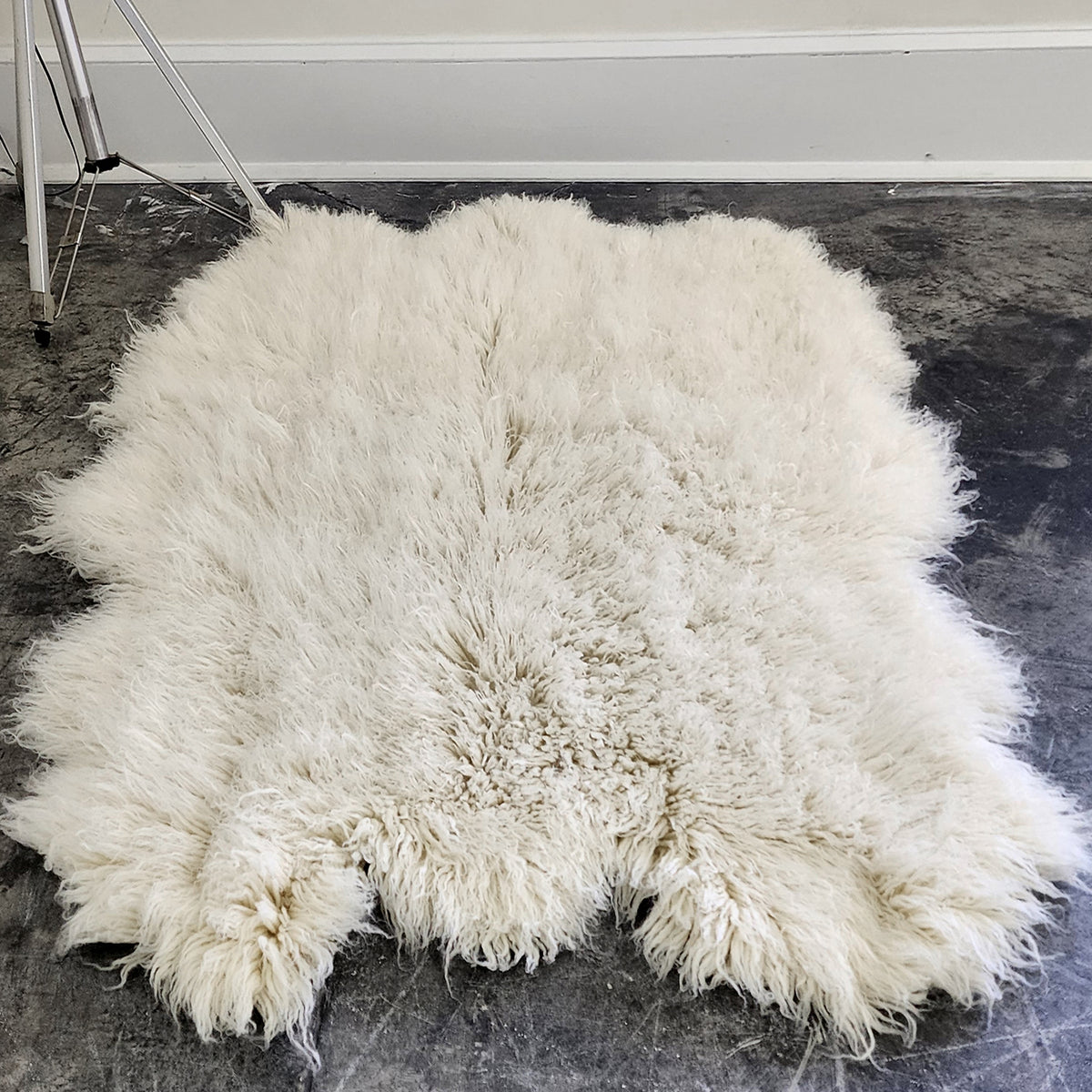 AMAZING SHEEPSKIN FLOKATI RUG | ULTRA-PLUSH 4.5” PILE | LIKE WALKING O